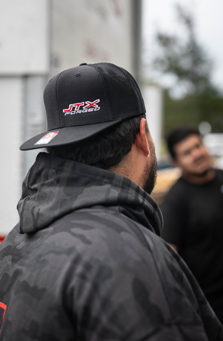 JTX Forged Flat Solid Black Cap Series – JTX Forged Merch