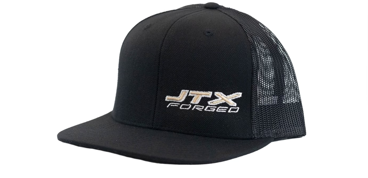 JTX Forged Flat Solid Black Cap Series – JTX Forged Merch