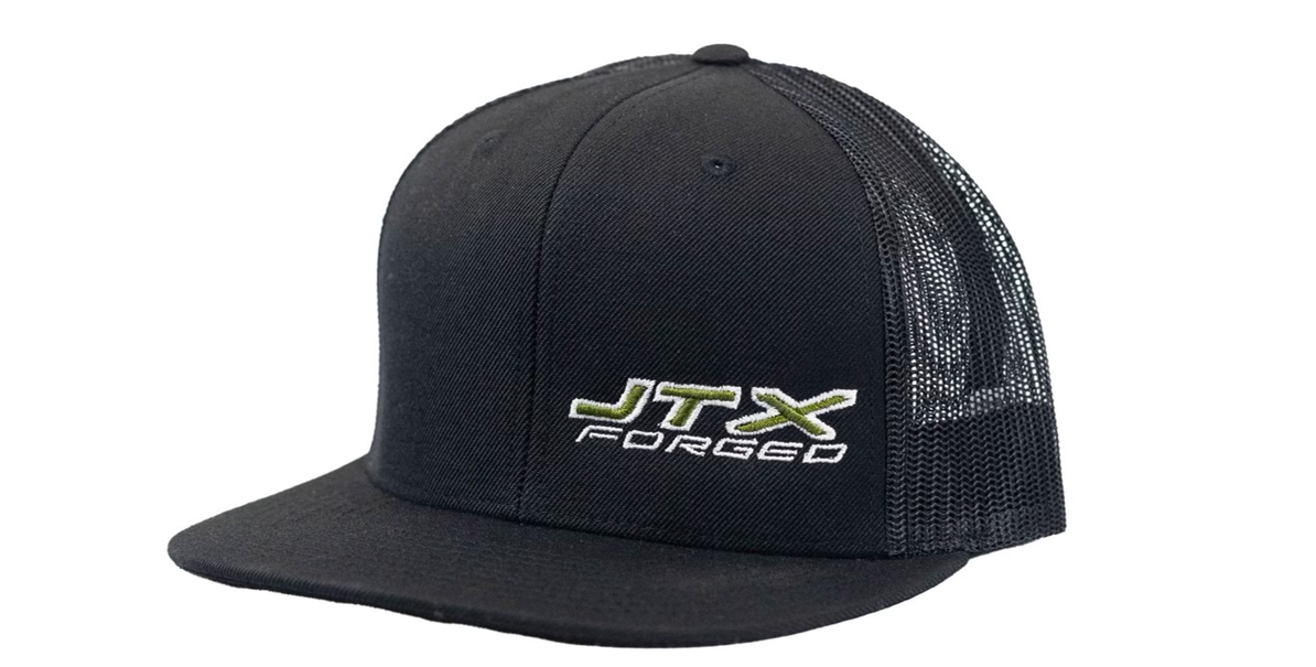 JTX Forged Flat Solid Black Cap Series – JTX Forged Merch