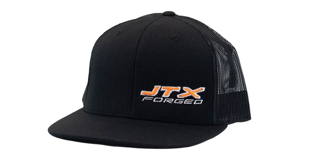 JTX Forged Flat Solid Black Cap Series – JTX Forged Merch